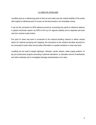 Site Surveying Leveling | PDF