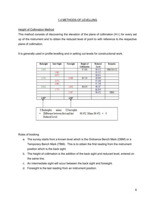 Site Surveying Leveling | PDF