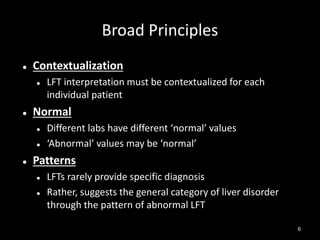 Liver Function Tests - An Approach for Primary Care | PPT