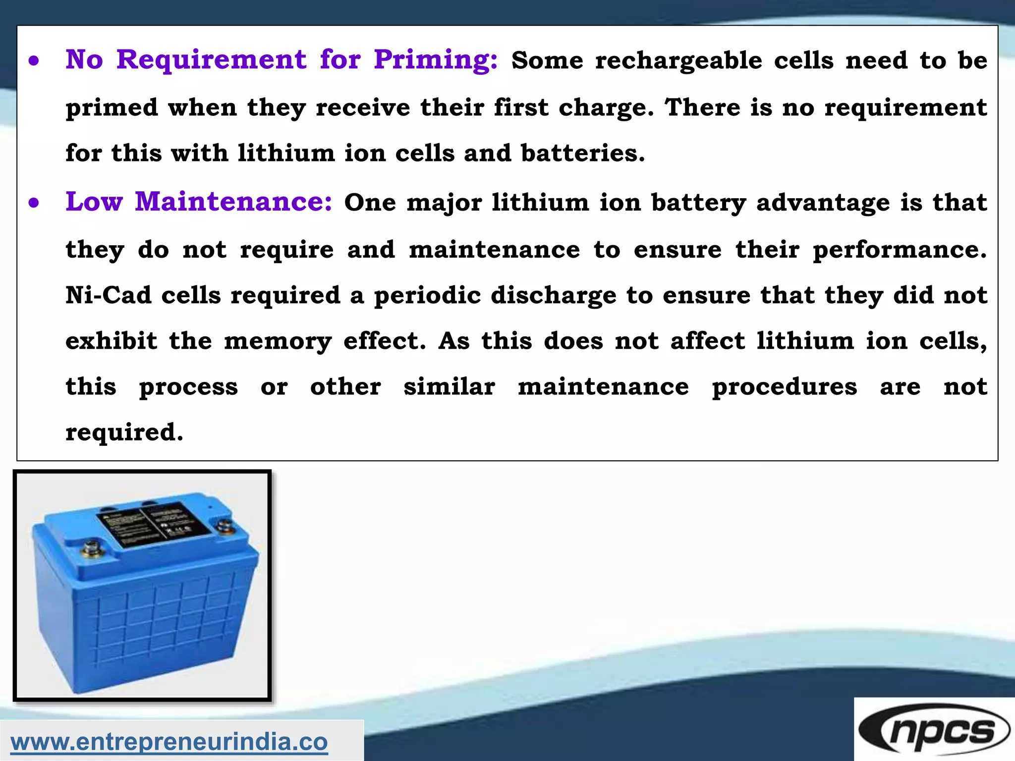 Lithium-Ion Battery (LIB) Manufacturing Industry | PPTX