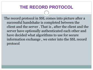 Network and internet security | PPTX