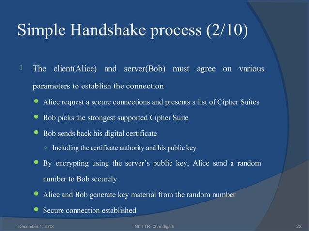 Secure Socket Layer | PPT | Internet | Computing