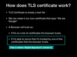 How does TLS work? | PDF