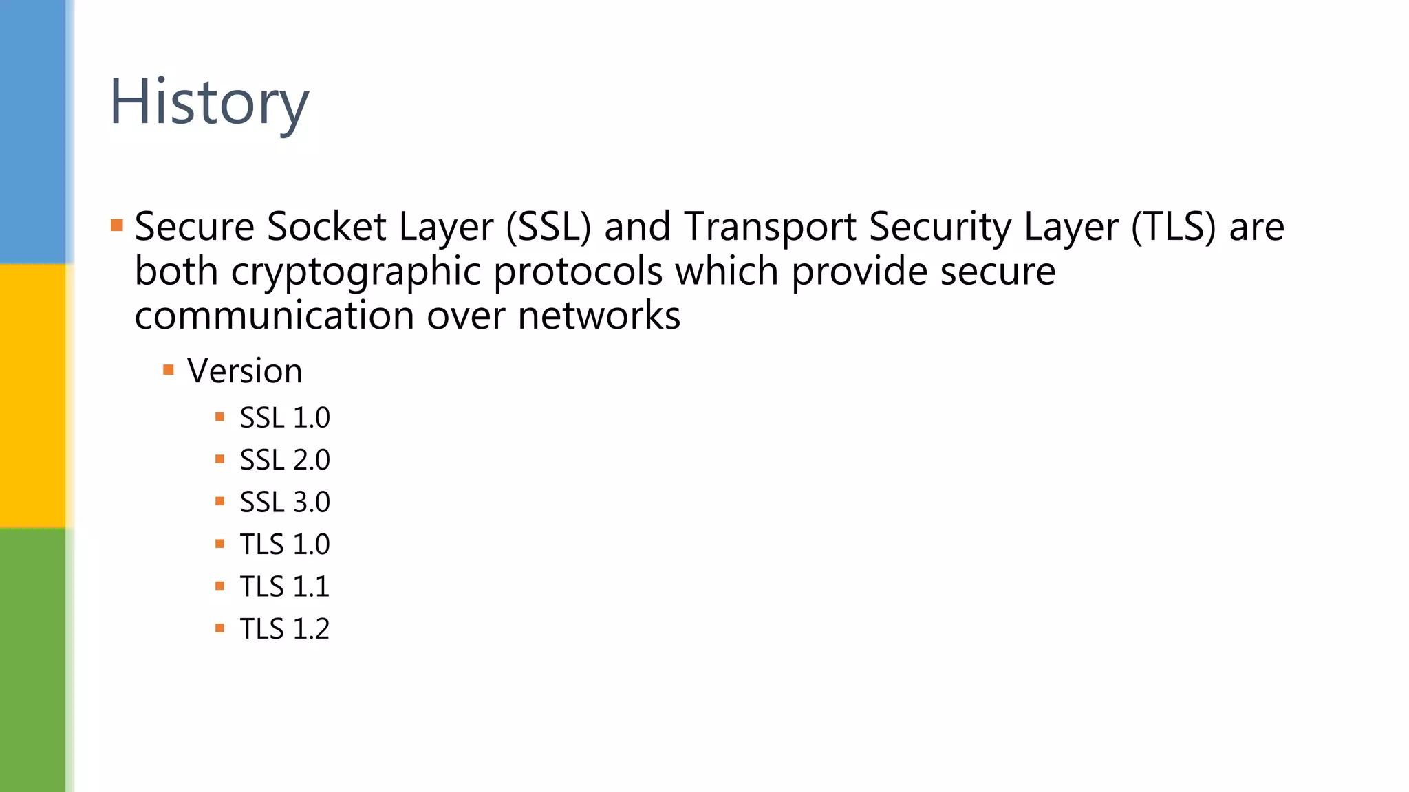 Ssl Tls Protocol Ppt