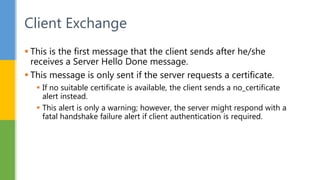 SSL TLS Protocol | PPTX | Information and Network Security | Computing