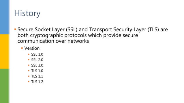 SSL TLS Protocol | PPT
