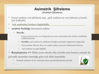 Şifreleme Teknikleri ve SSL | PPT
