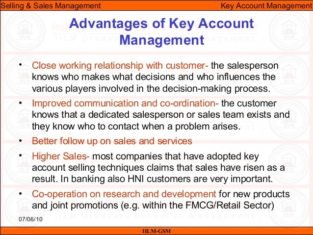 Ssm lecture-20 & 21 (key account management)