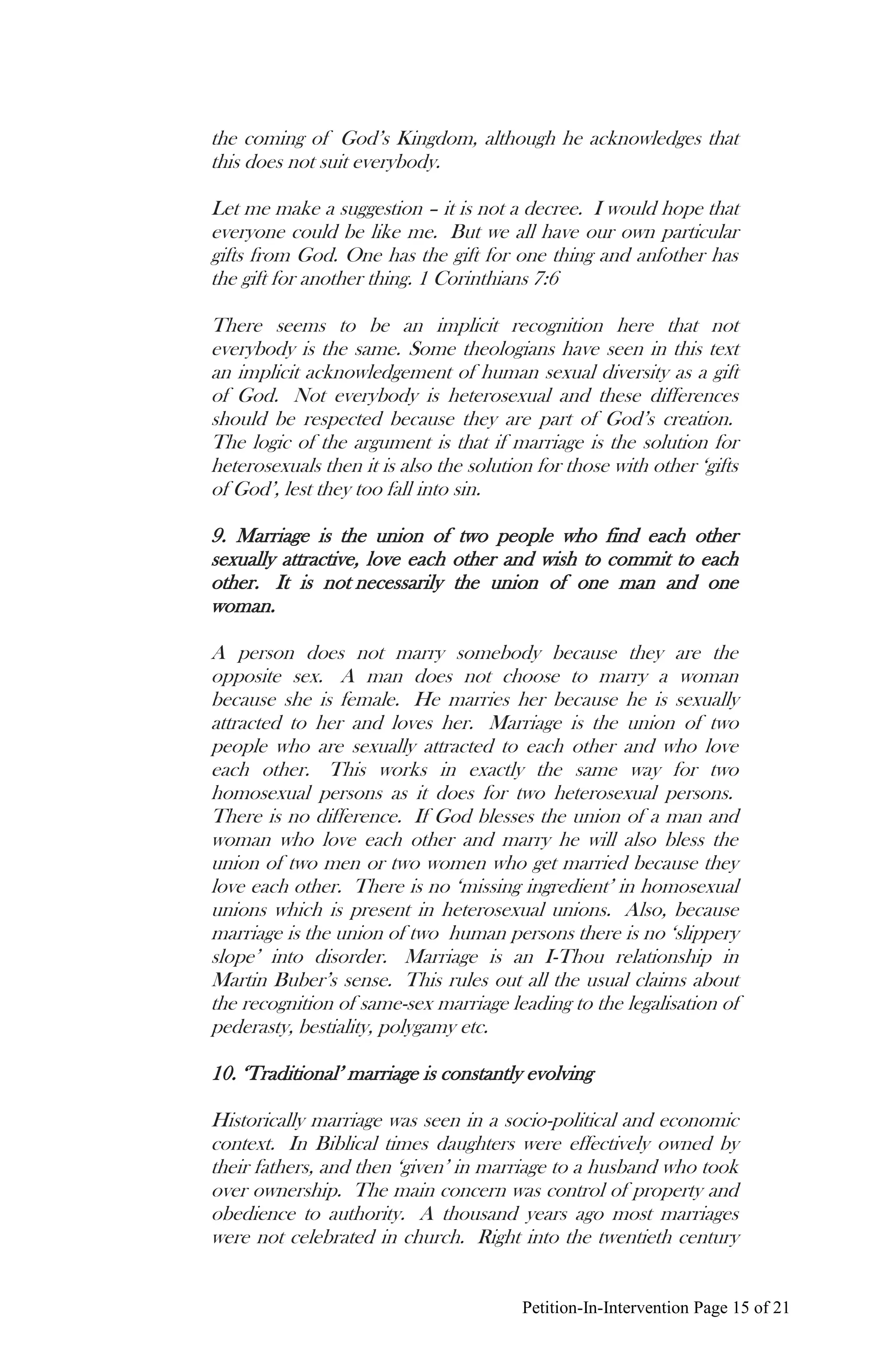 Petition In intervention to the Supreme Court of the Philippines on ...