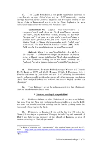 Petition In intervention to the Supreme Court of the Philippines on ...