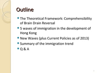 Immigration Transition and Return Migration in Hong Kong | PPS