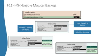 Magical Modules In Tally.Erp9