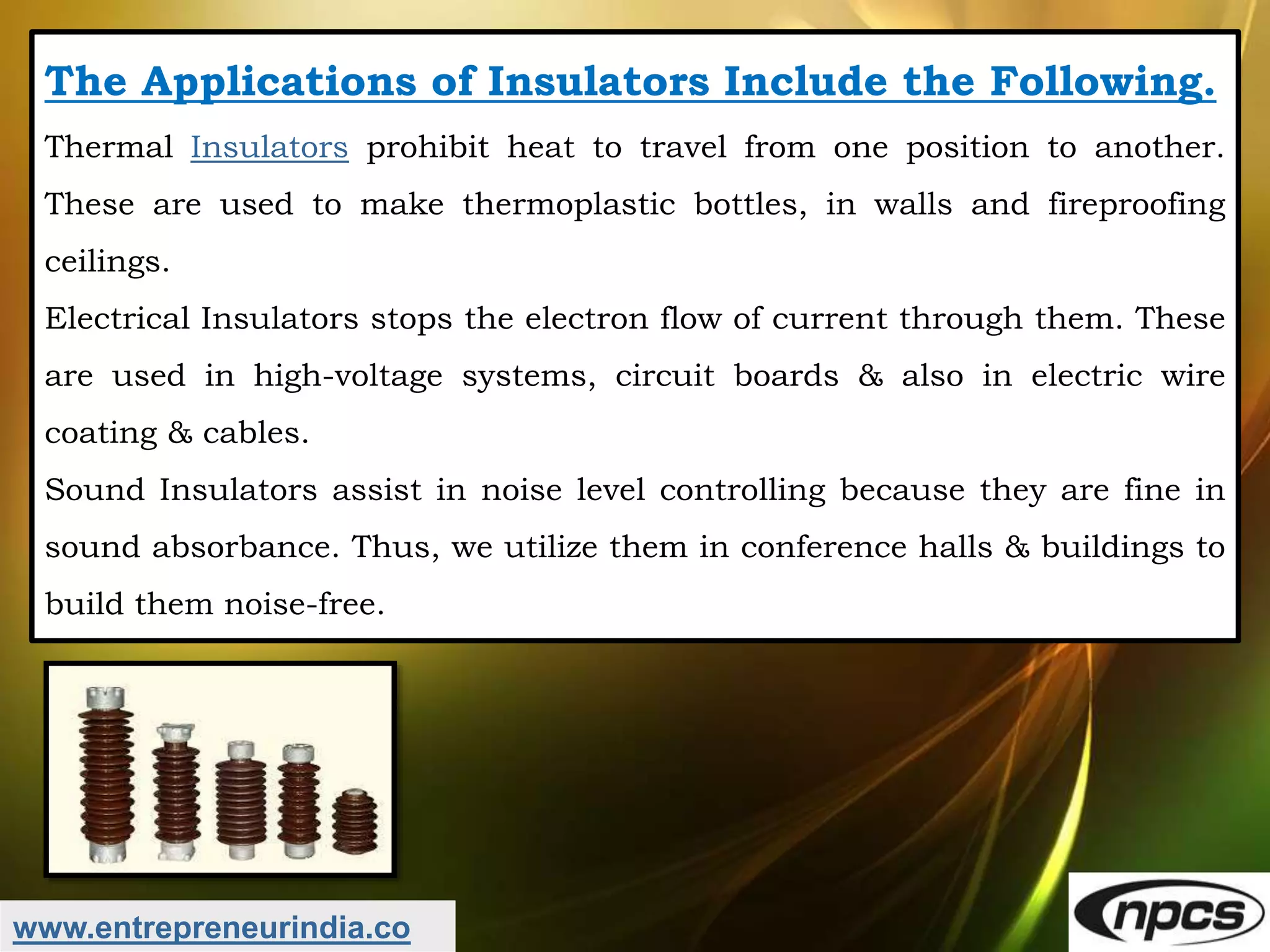 manufacturing of porcelain insulators | PPTX