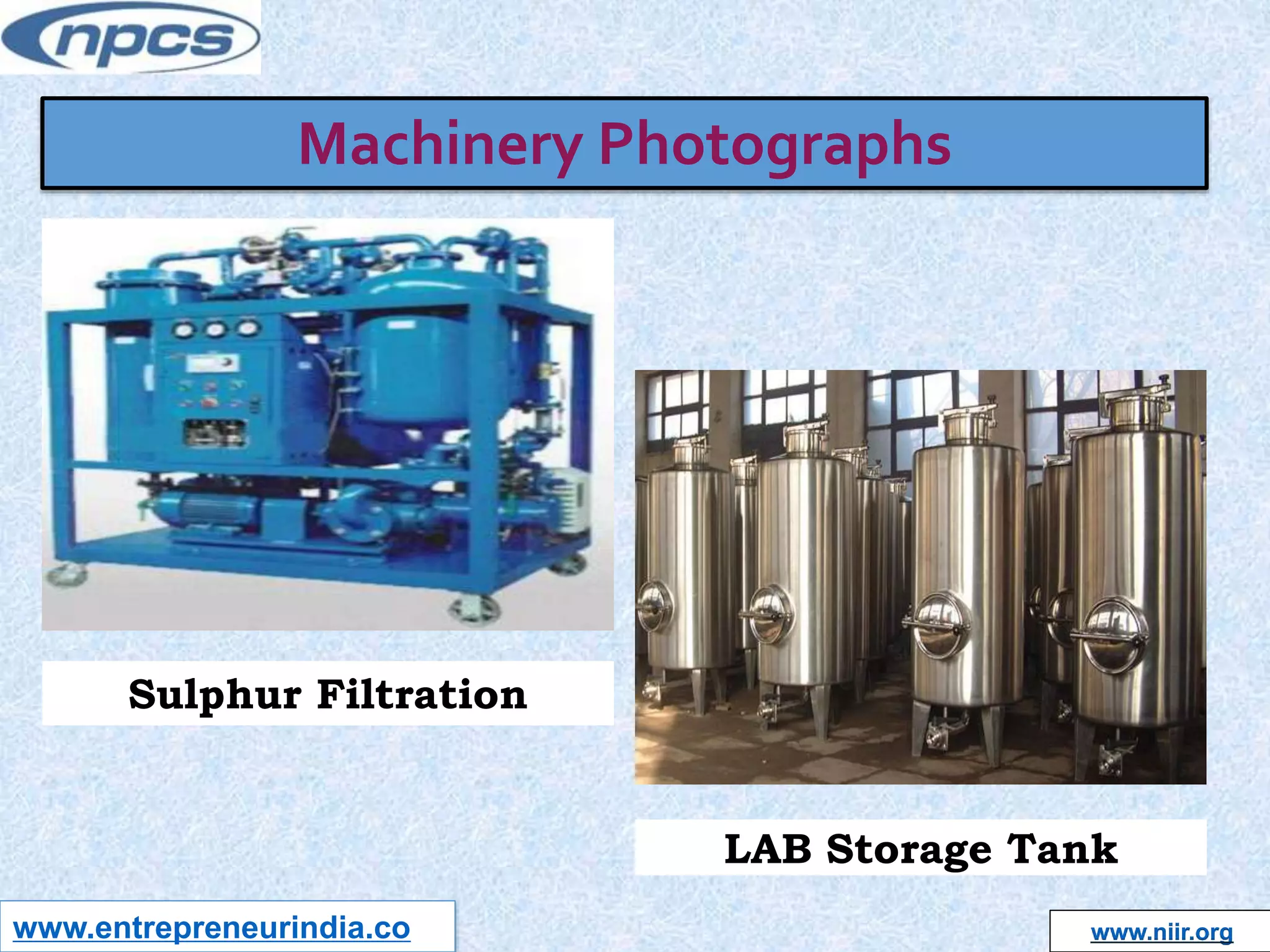 Great opportunities in production of Linear Alkyl Benzene Sulphonic ...