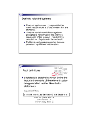 SoftSystemsMethodology lecture1 | PDF