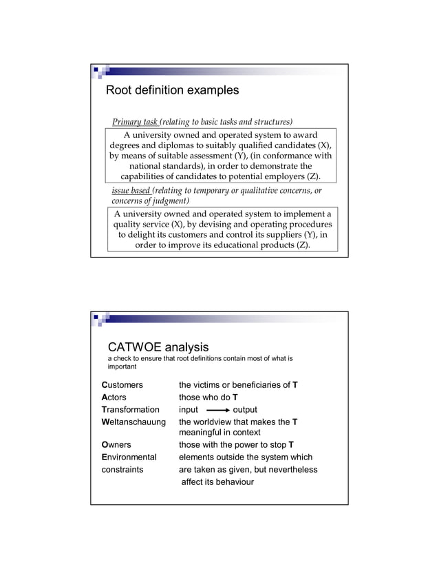 SoftSystemsMethodology lecture1 | PDF | Education