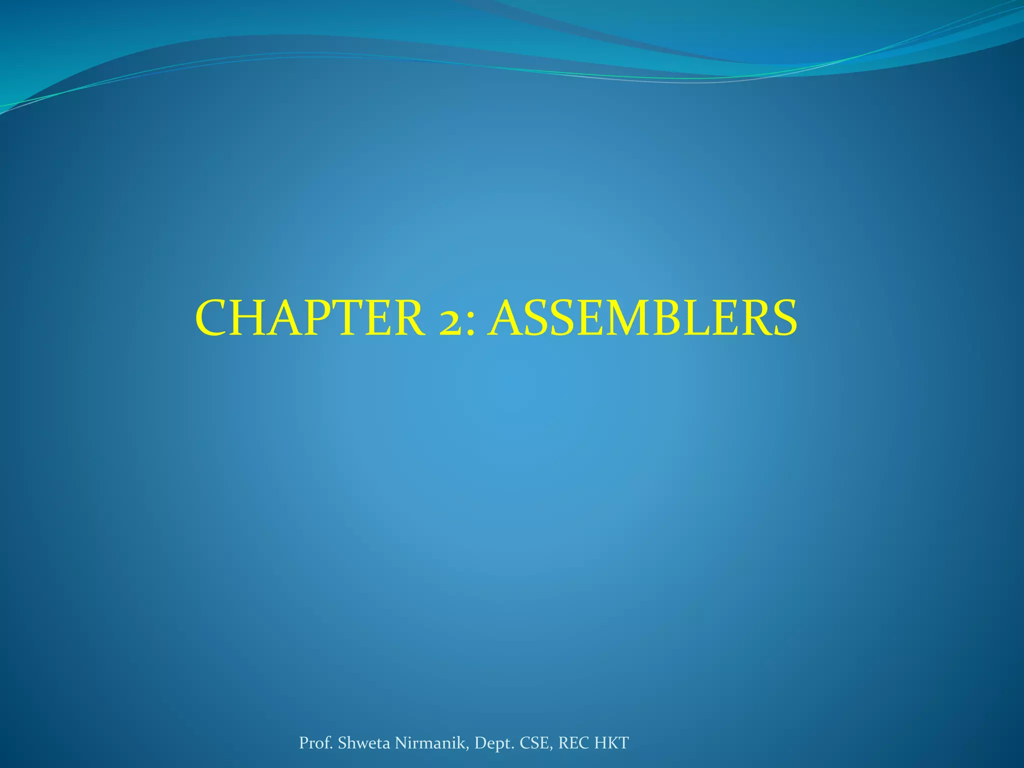 System Software Module 1 Ppt