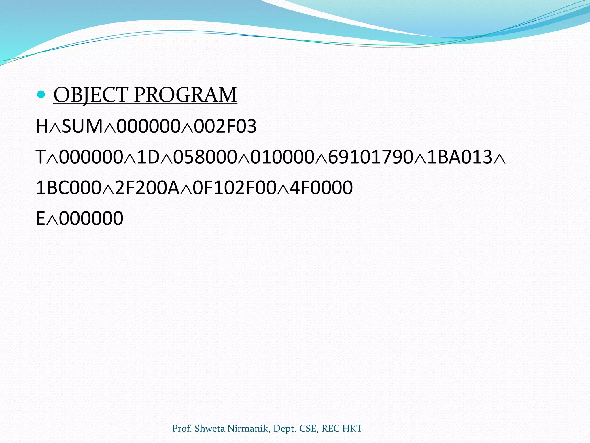 System Software Module 1 Ppt