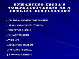 service sector mgmt (tourism) | PPT