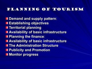 service sector mgmt (tourism) | PPT