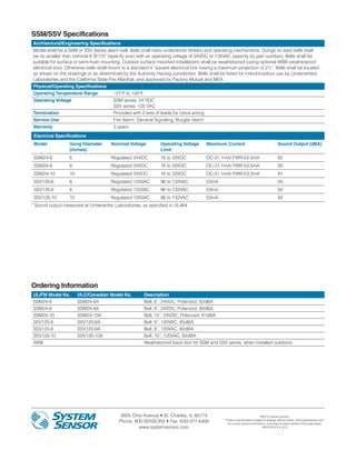 Ssm ssv data_sheet_wfds745 | PDF