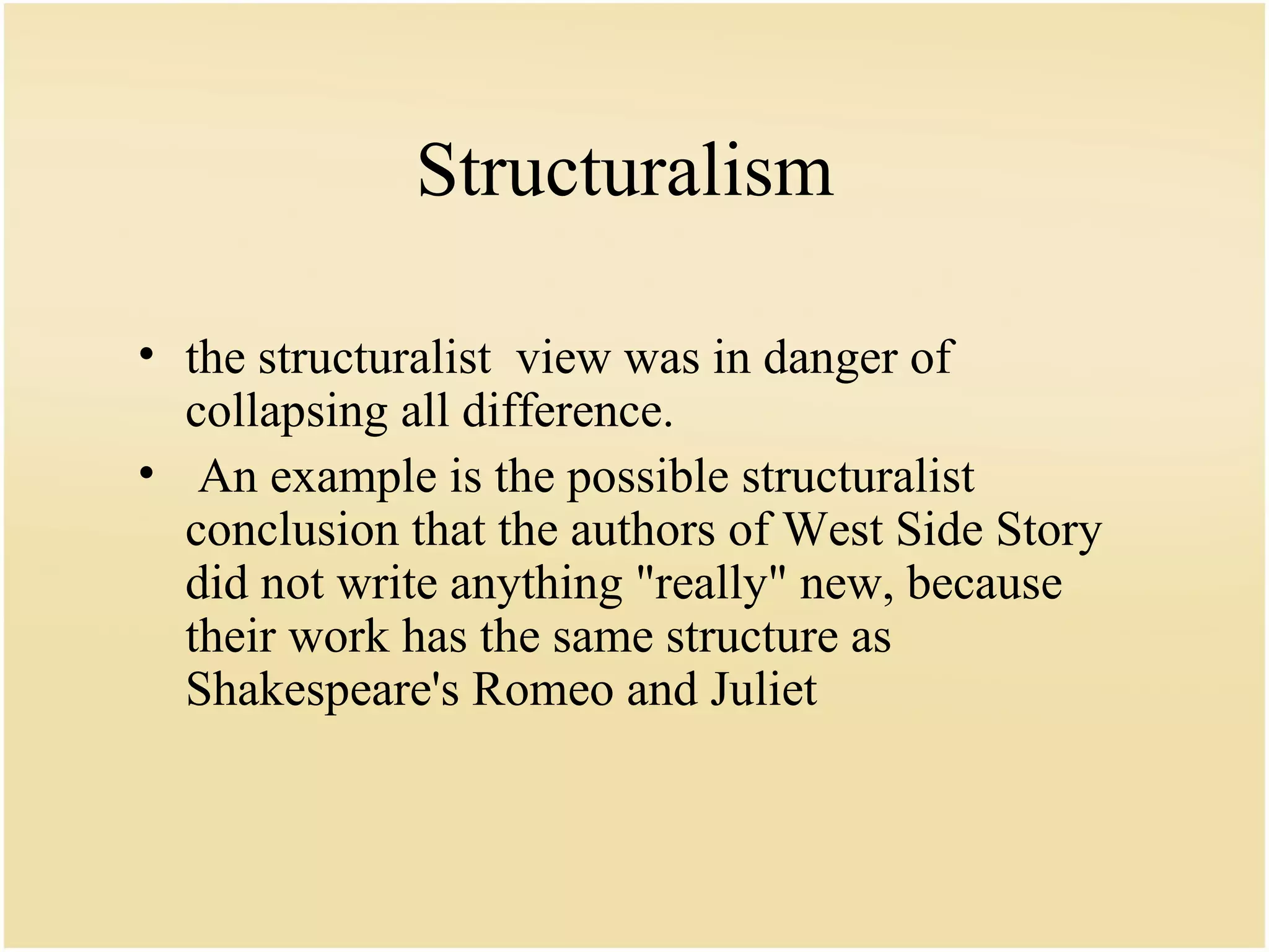 Semiotics, Structuralism & Narratology media cultures2 | PPT