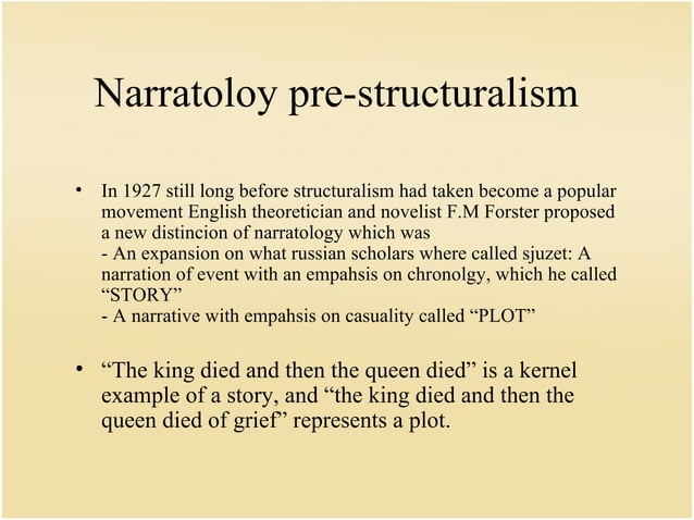 Semiotics, Structuralism & Narratology media cultures2 | PPT | Science