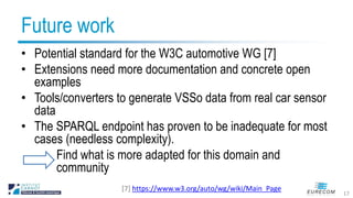 VSSo: the Vehicle Signal and Attribute Ontology | PPT