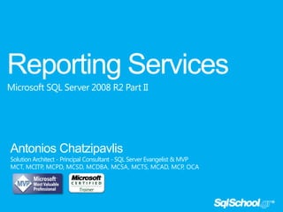 Ssn#14 reporting services part ii | PPT