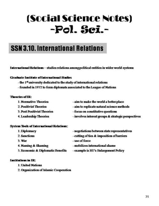 Pol. Sci. | PDF