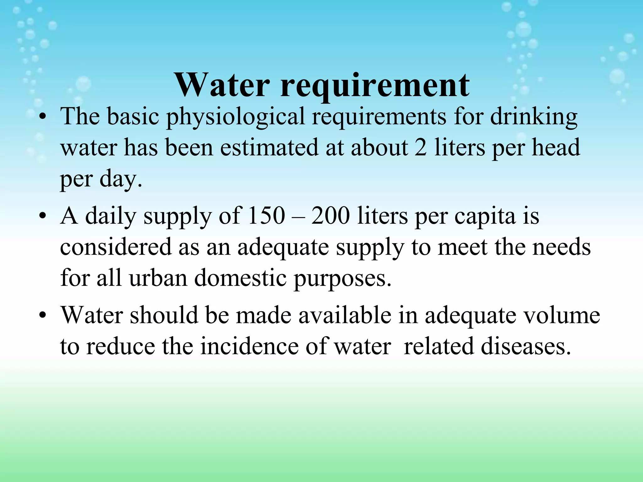 Water | PPTX