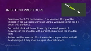SSNB PPT.pptx THE SUPRASCAPULAR NERVE BLOCK | PPTX