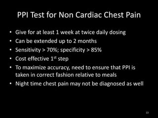 Non Cardiac Chest Pain | PPT