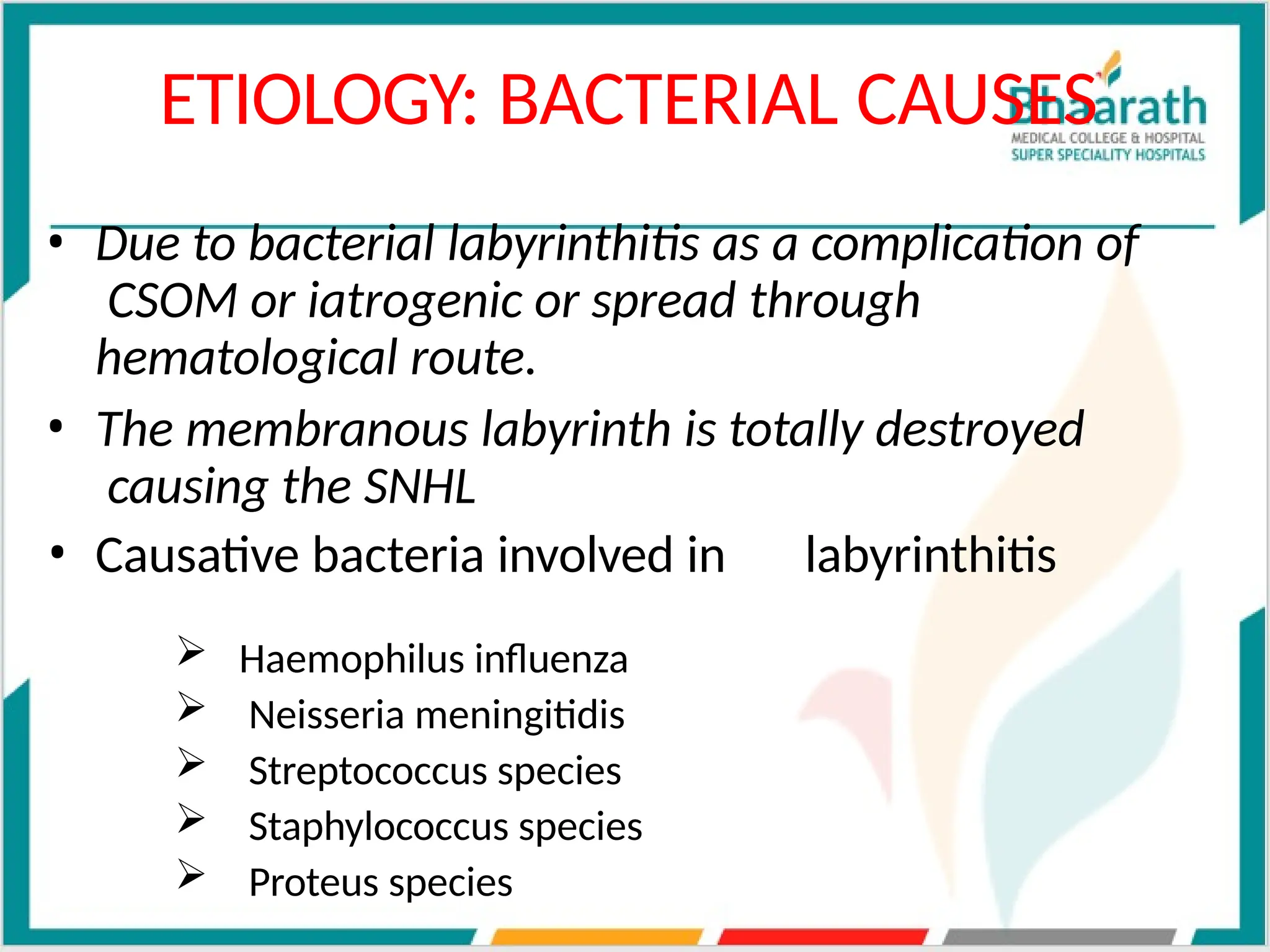 SSNHL.pptx sensory neuronal hearing loss | PPTX