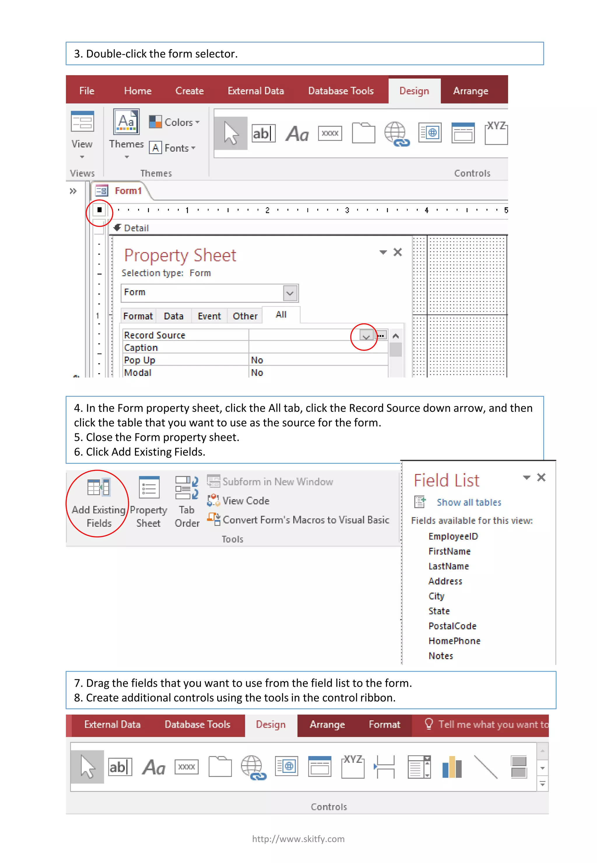 5.5 Resizing Controls on Forms | PDF | Computing | Technology & Computing