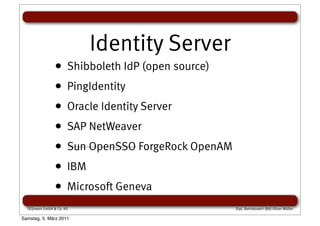 Enterprise Single Sign-On - SSO | PDF