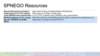 IBM Single Sign-On | PPTX
