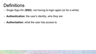 IBM Single Sign-On | PPTX
