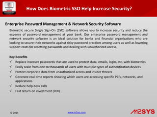 SSO - single sign on solution for banks and financial organizations | PPT