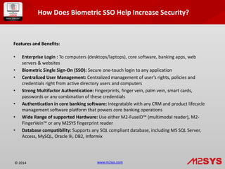 SSO - single sign on solution for banks and financial organizations | PPT