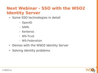 Sso walk-through | PPT