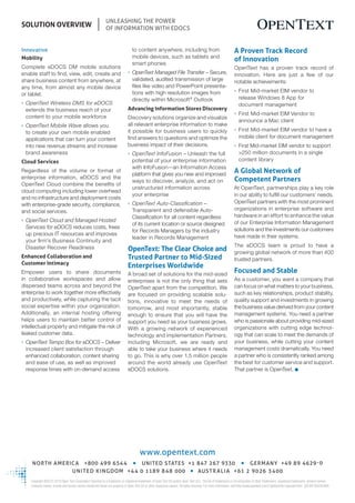 eDOCS OPENTEXT | PDF