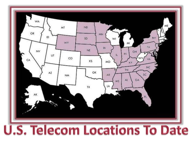 SSOE GROUP: Telecom Locations | PPTX