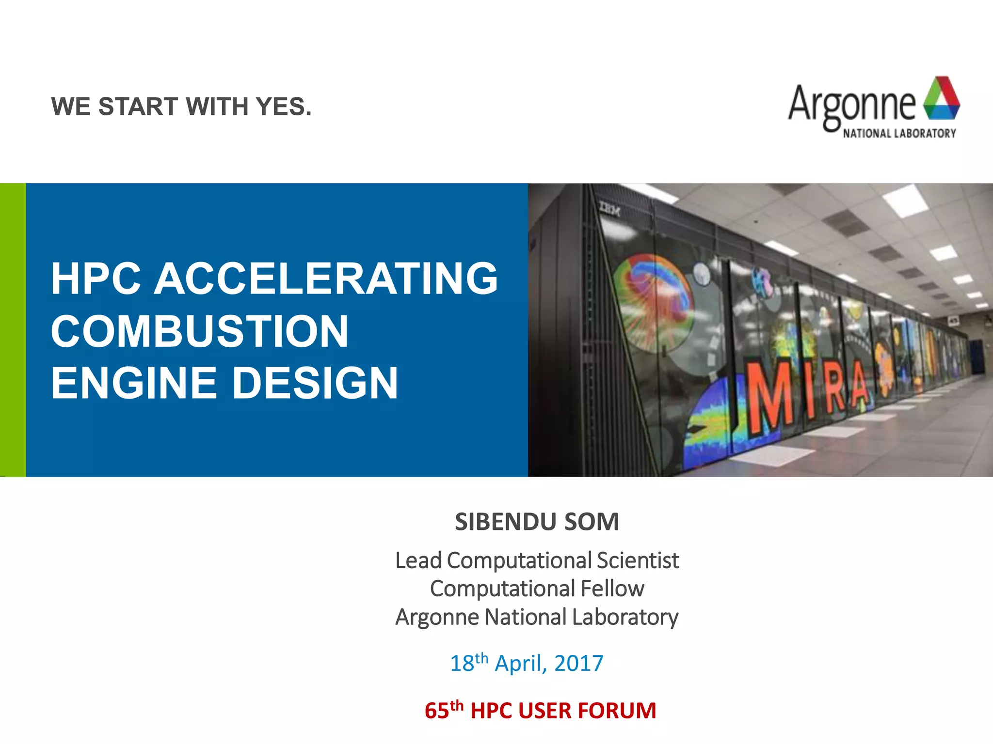 Hpc Accelerating Combustion Engine Design Ppt