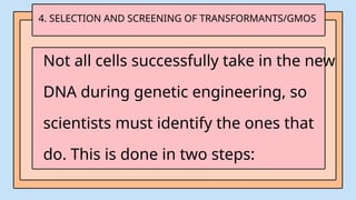 General Biology 2- Lesson 1 Understanding Genetic Engineering | PPTX