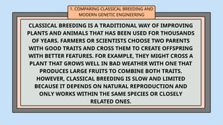General Biology 2- Lesson 1 Understanding Genetic Engineering | PPTX