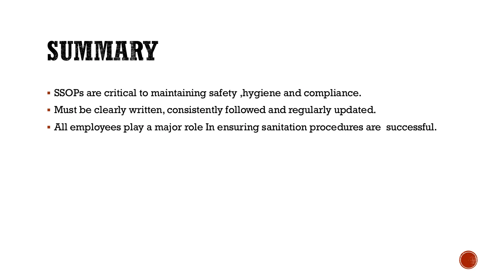 Sanitation standard operating proceduree | PDF