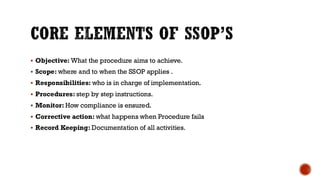 Sanitation standard operating proceduree | PPT