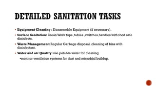 Sanitation standard operating proceduree | PDF
