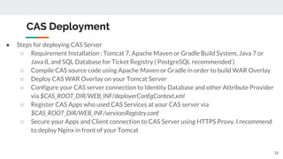 Single Sign On (SSO) Services with Free/Open Source Software | PPT